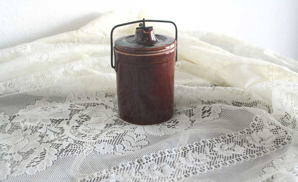 Decorating Ideas for Vintage Crocks - The Antiqued Journey