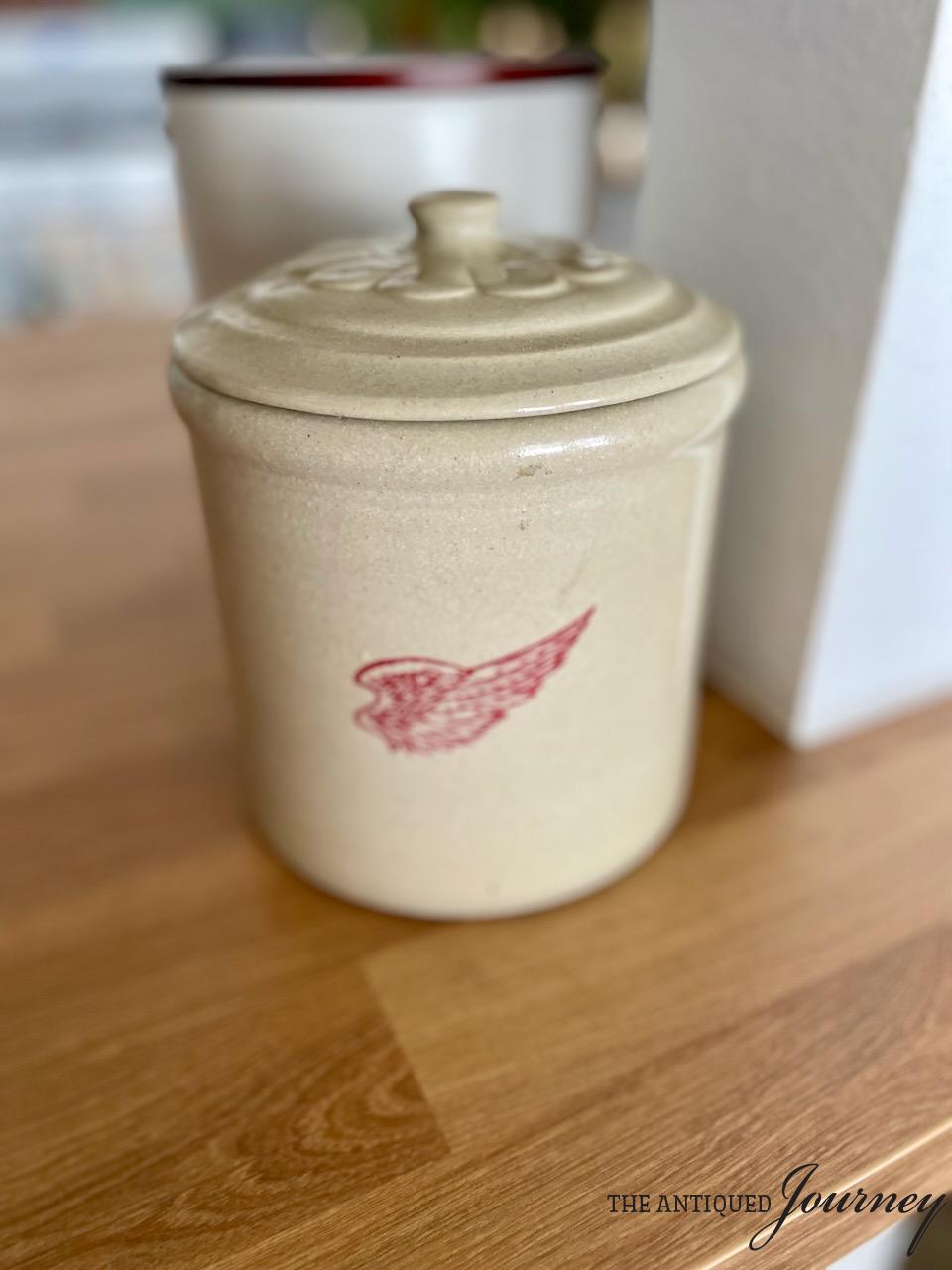 Decorating Ideas for Vintage Crocks - The Antiqued Journey