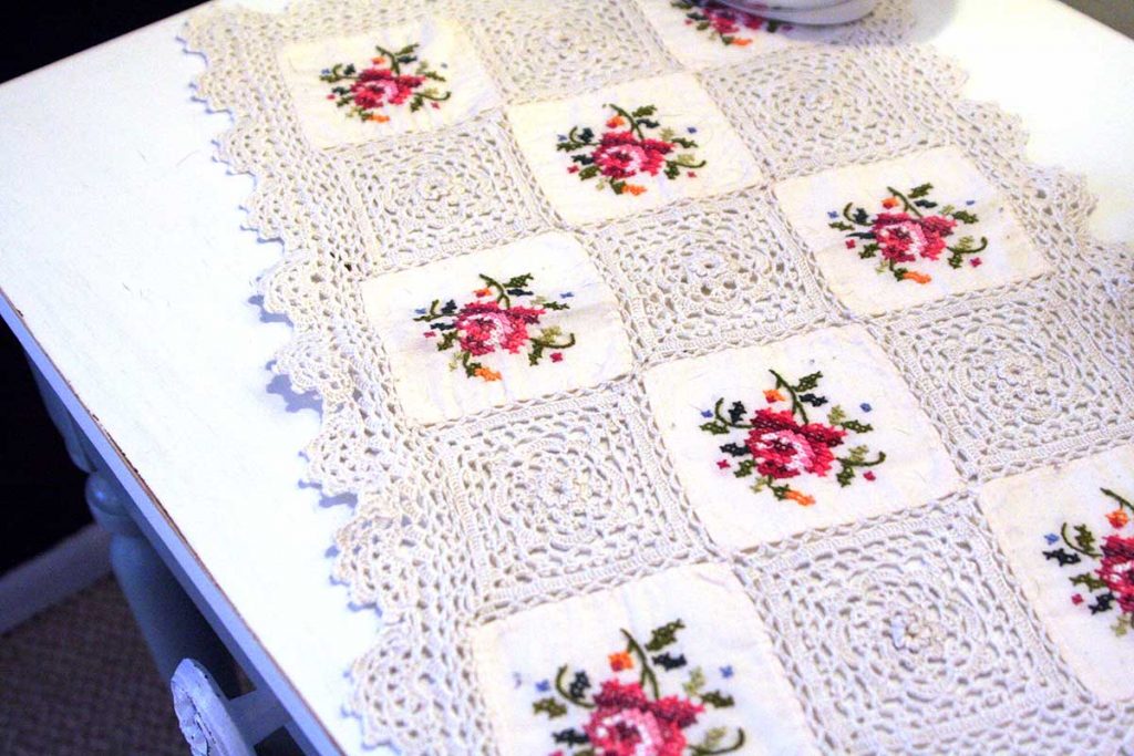 How To Collect and Display Vintage Linens - The Antiqued Journey