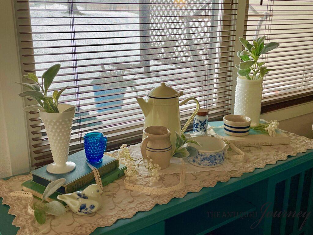 How To Create A Vignette Display - The Antiqued Journey