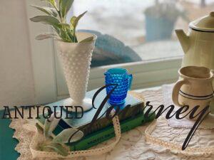 How To Create A Vignette Display - The Antiqued Journey