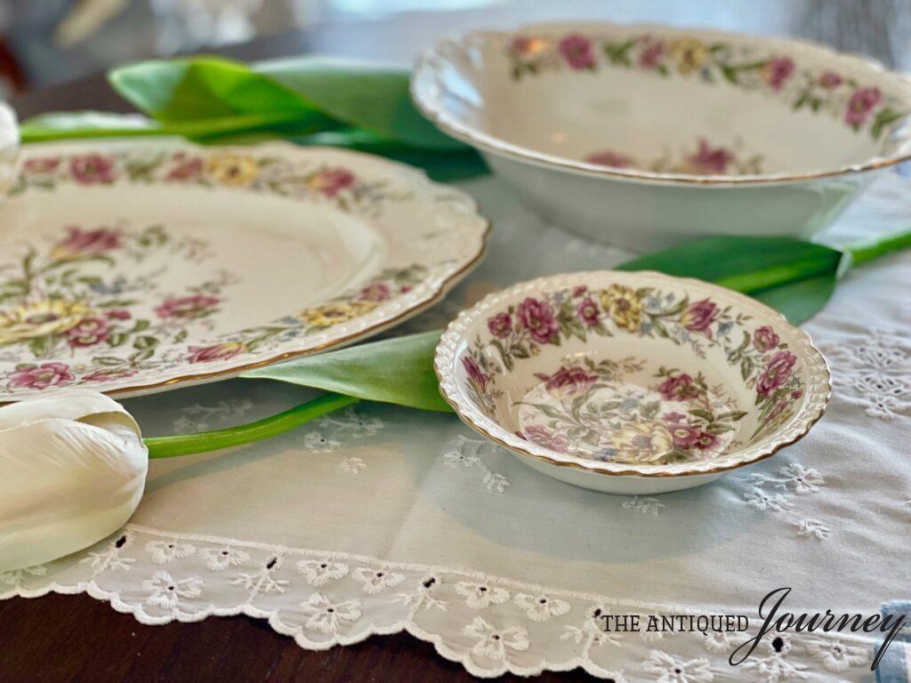 Thrifting For Vintage Spring Decor - The Antiqued Journey