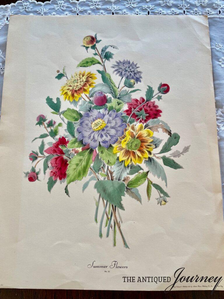 Vintage Spring Decor Ideas from the Thrift Store - The Antiqued Journey