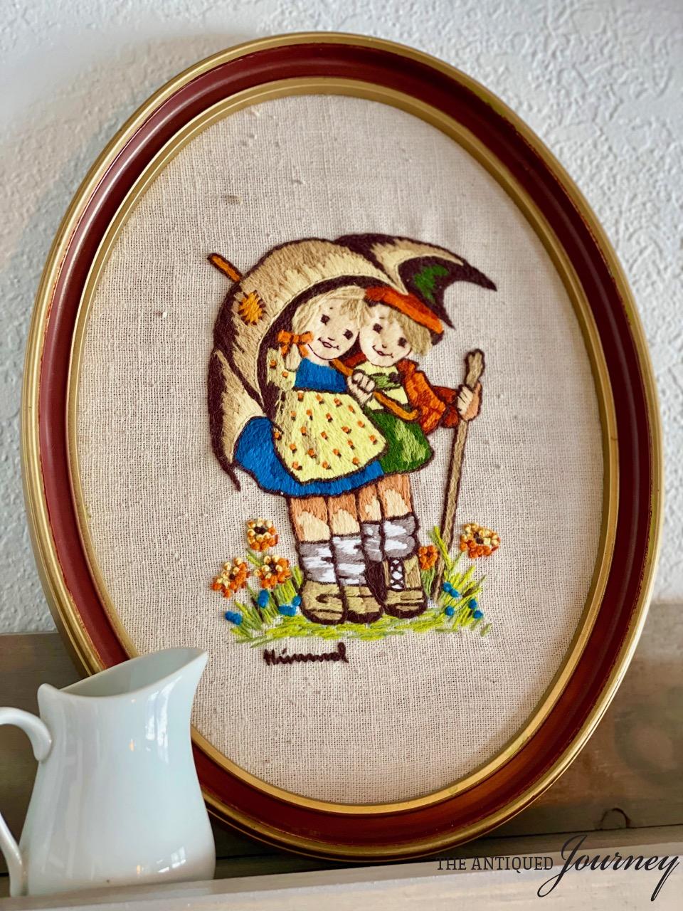 Vintage Spring Decor Ideas from the Thrift Store - The Antiqued Journey