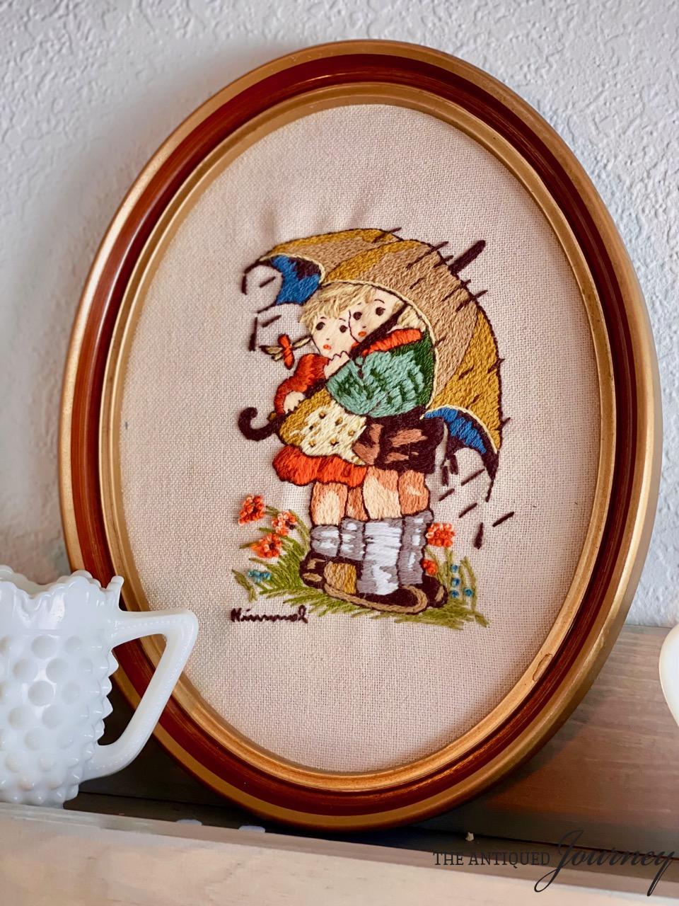 Vintage Spring Decor Ideas from the Thrift Store - The Antiqued Journey