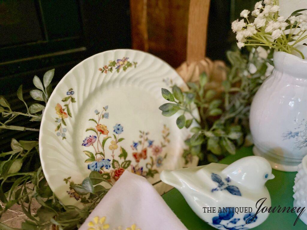 Collecting and Decorating With Vintage Dishes - The Antiqued Journey