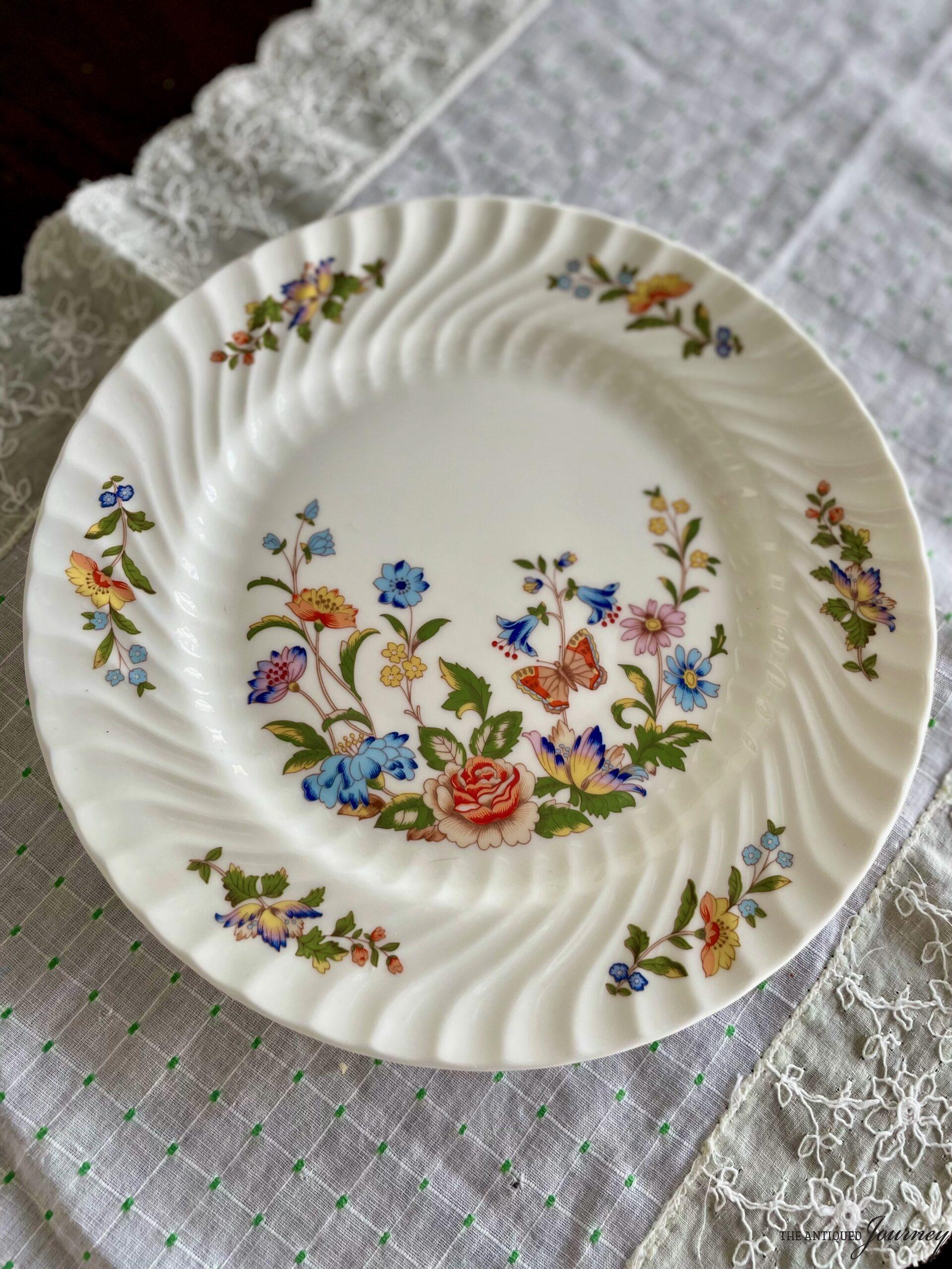 Pretty Spring Cloche Ideas with Vintage Decor - The Antiqued Journey