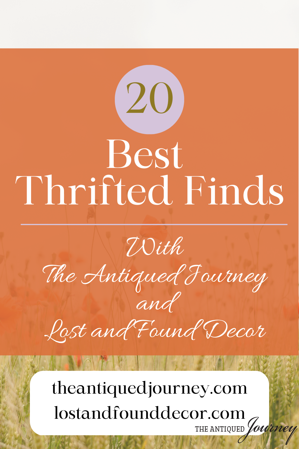 20 Best Thrifted Finds - The Antiqued Journey