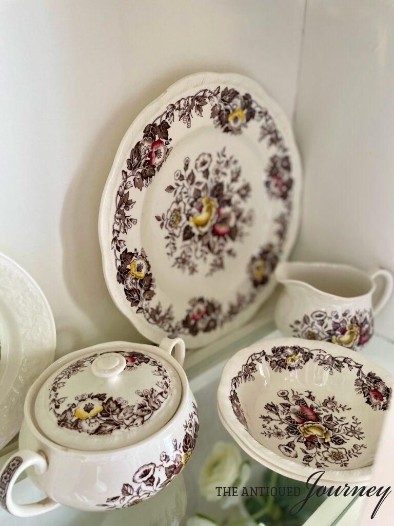 Collecting and Decorating With Vintage Dishes - The Antiqued Journey