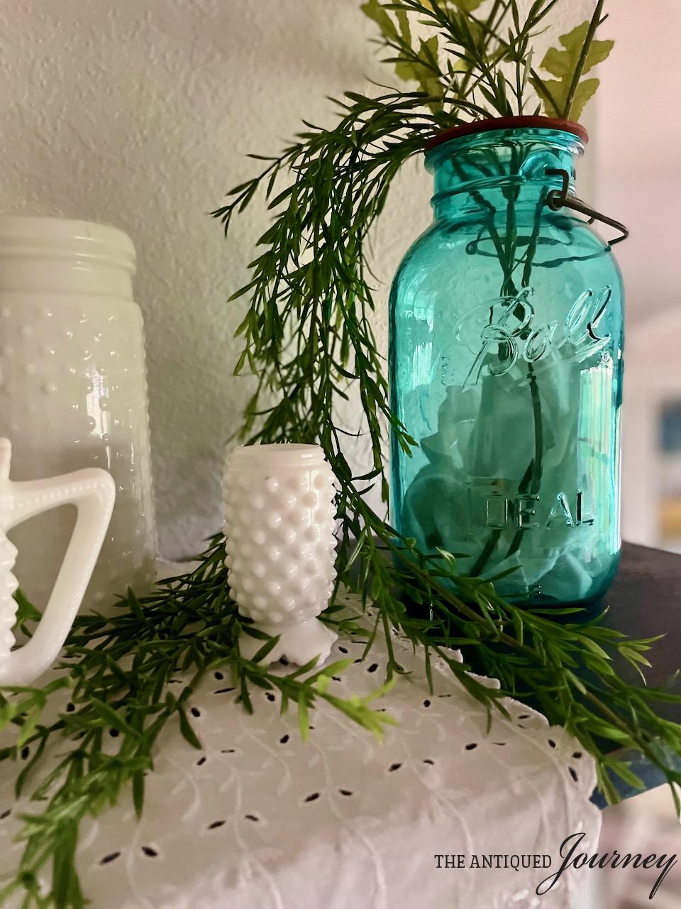 Decorating Ideas and Collecting Tips for Milk Glass - The Antiqued Journey