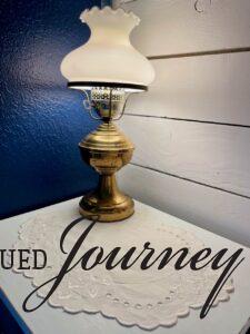 How To Re-Wire A Vintage Lamp - The Antiqued Journey