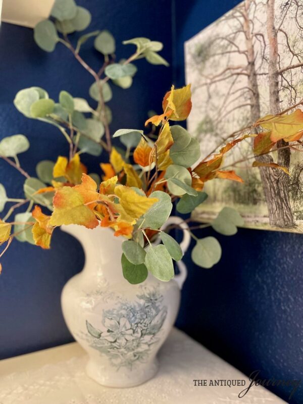 Styling Tips for Fall Faux Stems - The Antiqued Journey