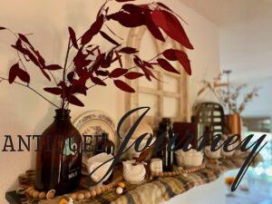 Styling Tips for Fall Faux Stems - The Antiqued Journey