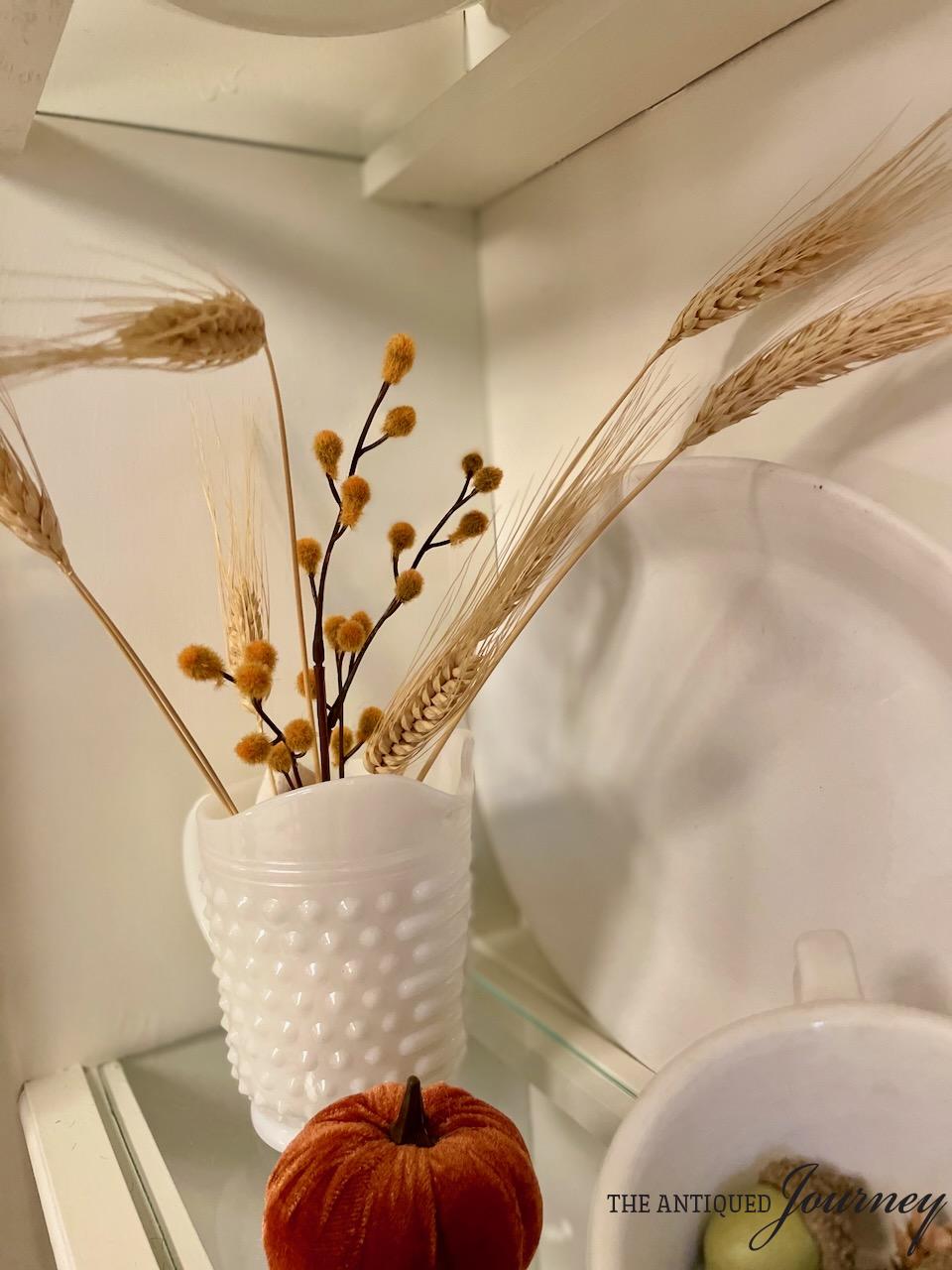 Styling Tips for Fall Faux Stems - The Antiqued Journey