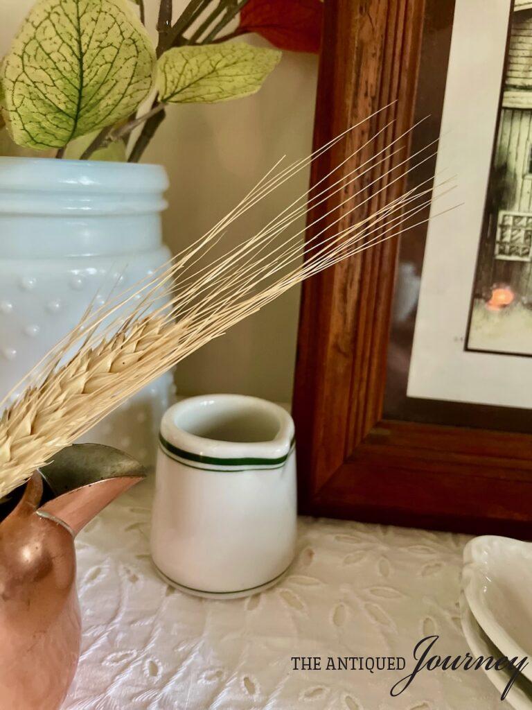 Vintage Café Creamer Decor Ideas - The Antiqued Journey