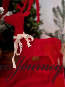 Decorating with Ribbon for Christmas: Budget-Friendly Elegance on a ...