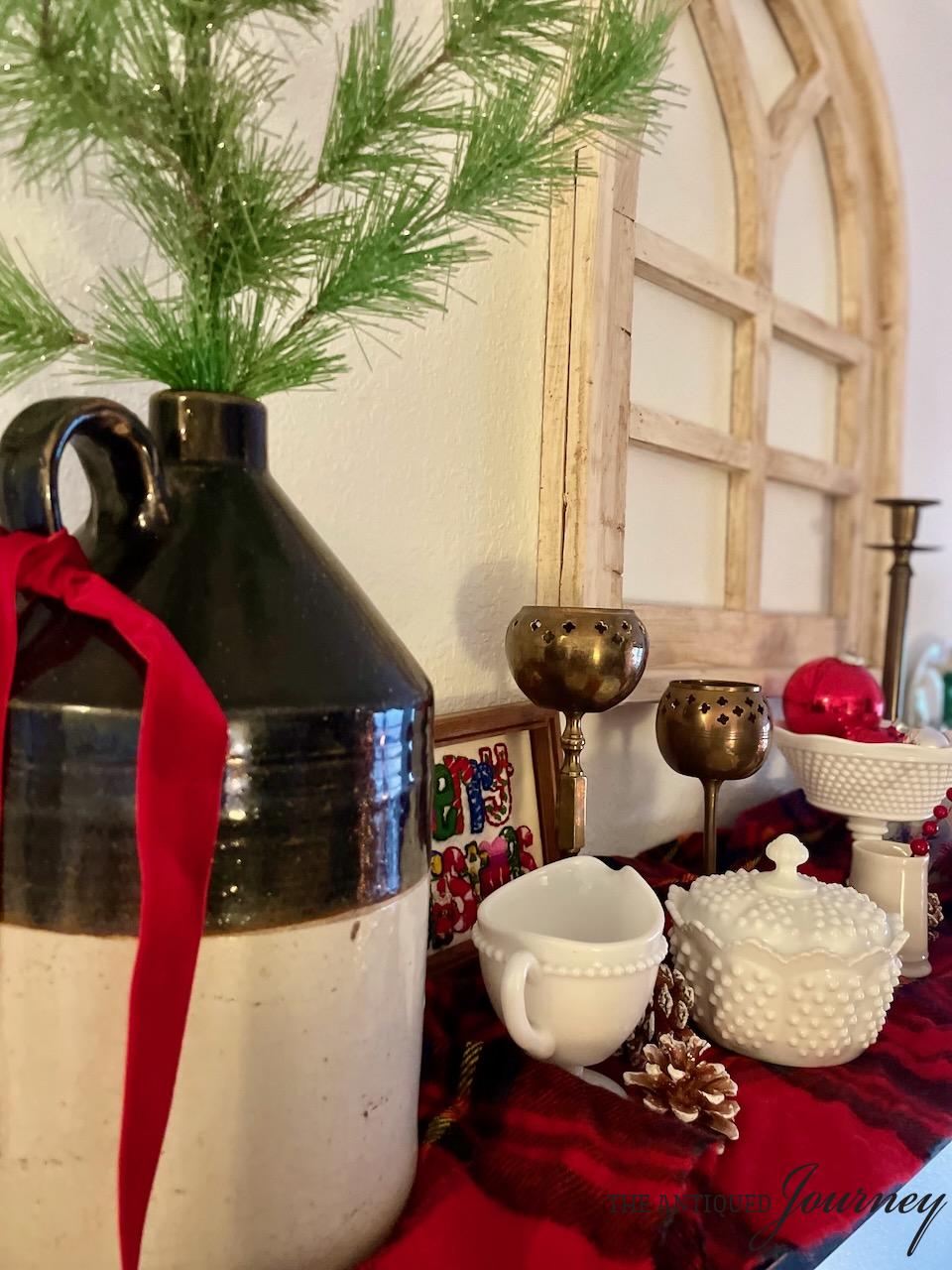 Decorating Ideas for Vintage Crocks - The Antiqued Journey