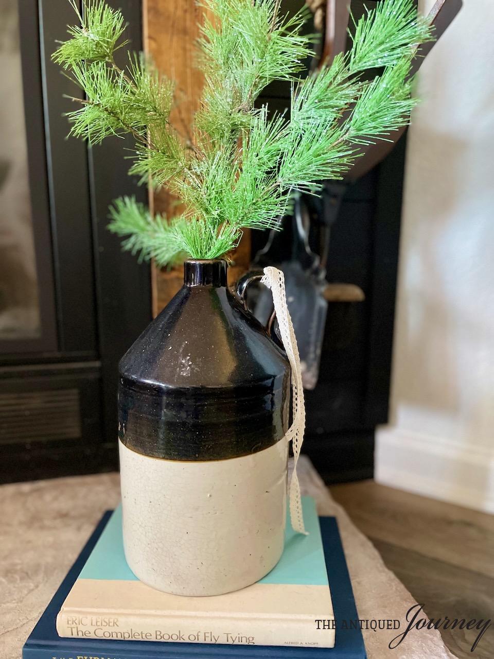 Decorating Ideas for Vintage Crocks - The Antiqued Journey