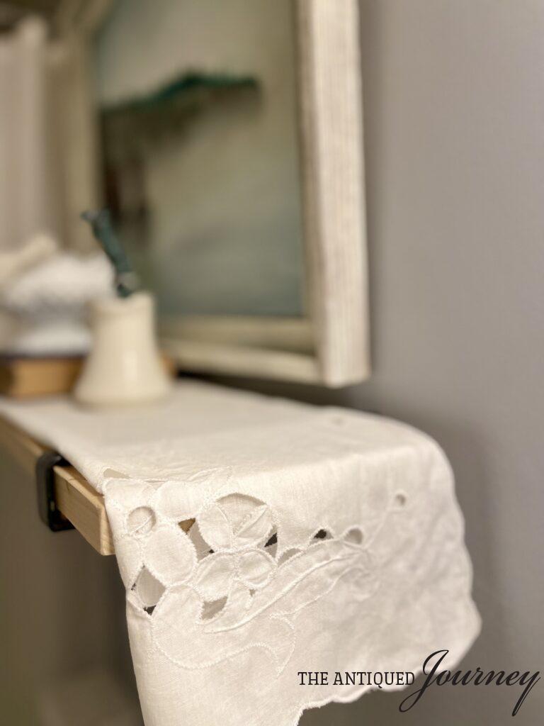 How To Collect and Display Vintage Linens - The Antiqued Journey