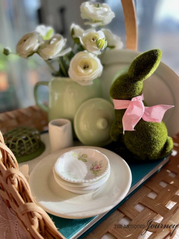 Simple Spring Decor Ideas on a Budget - The Antiqued Journey