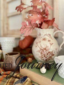 A Guide to Fall Shelf Decor with Thrifted and Vintage Wares - The ...